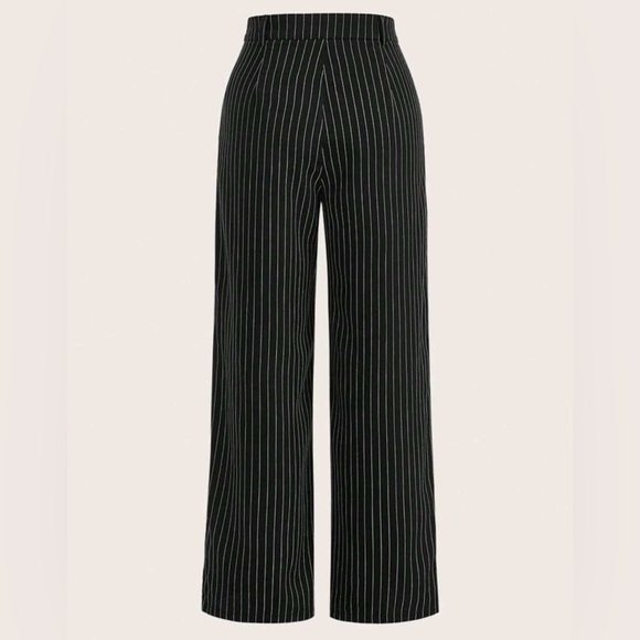 Pants & Jumpsuits | Pin Striped High Waisted Wide Leg Pants | Poshmark